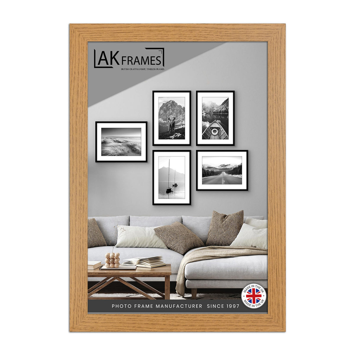 Modern Picture Frames – Wall & Poster Frame Collection – AK Frames Ltd