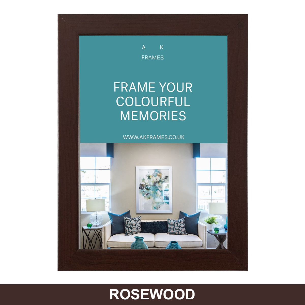 Modern Flat Range Rosewood – AK Frames Ltd